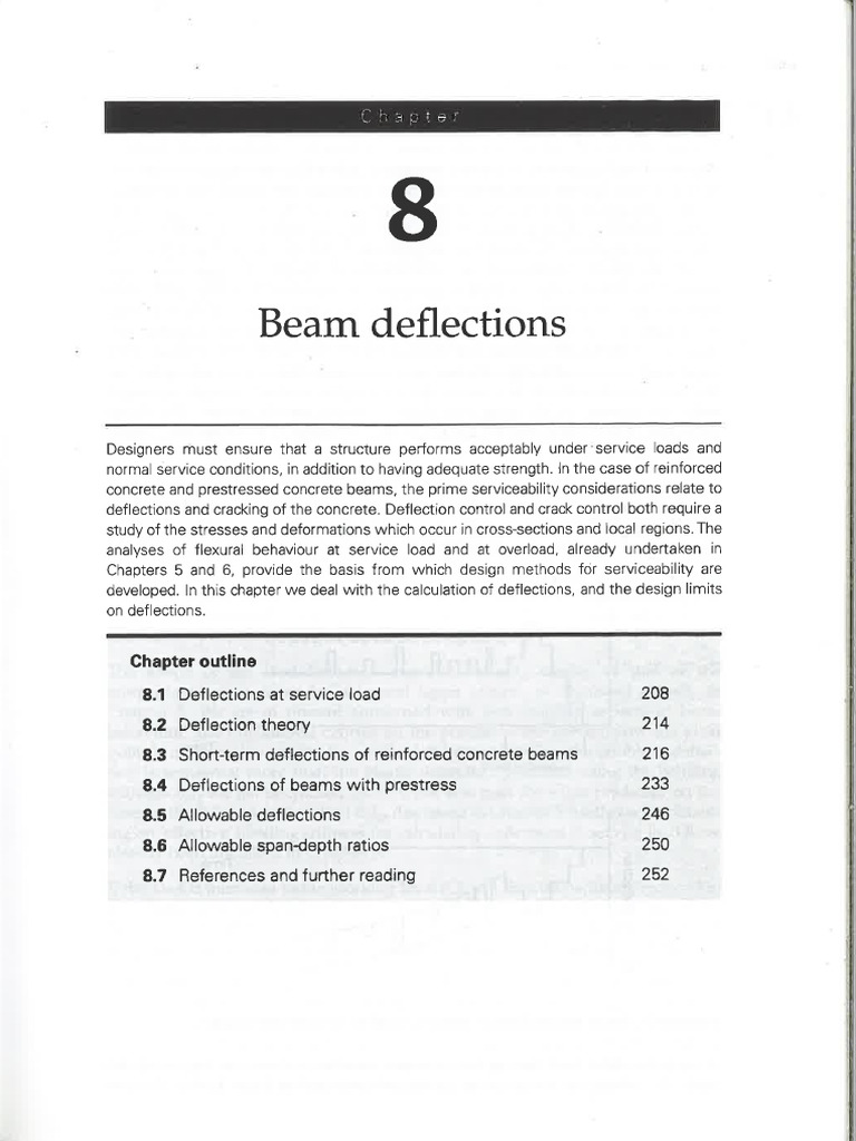 2.08 - Beam Deflections (Pgs. 208-252) | PDF