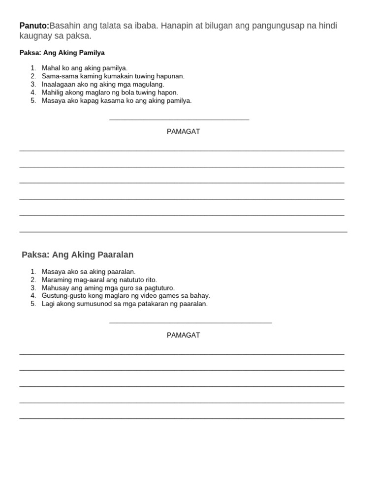 Justin Filipino | PDF