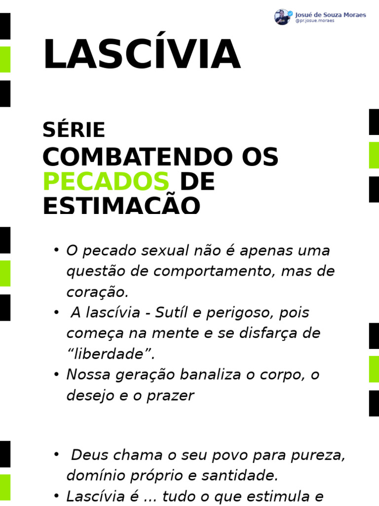 Lascívia - Série Combatendo Os Pecados de Estimação | PDF