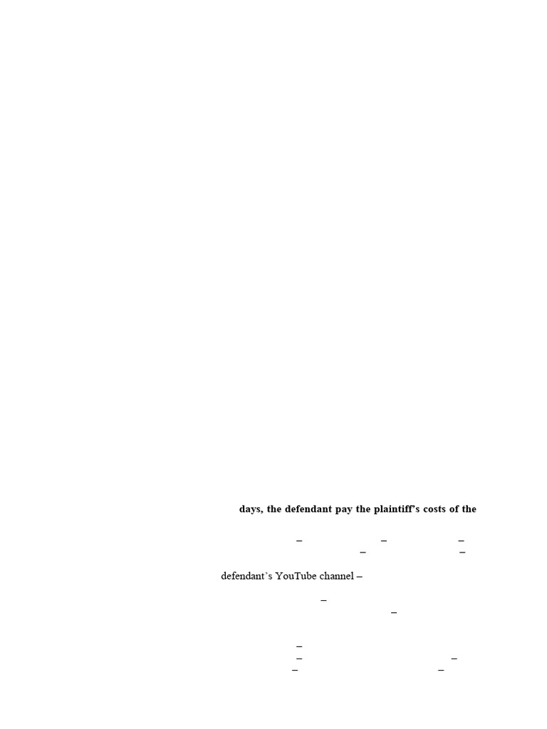 Karl Jobst Billy Mitchell Judge Court Ruling | PDF | Defamation
