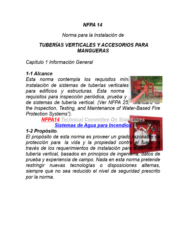 363265544-NFPA-14 | PDF | Bomba | Motores