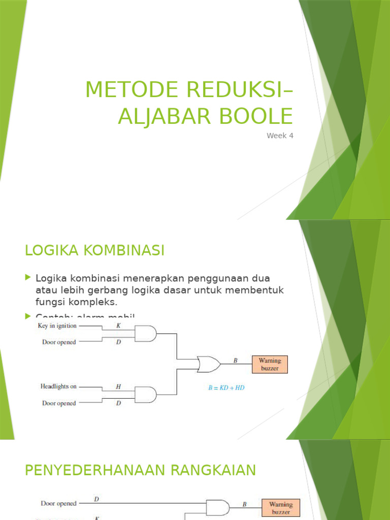 4a - Aljabar Boole | PDF