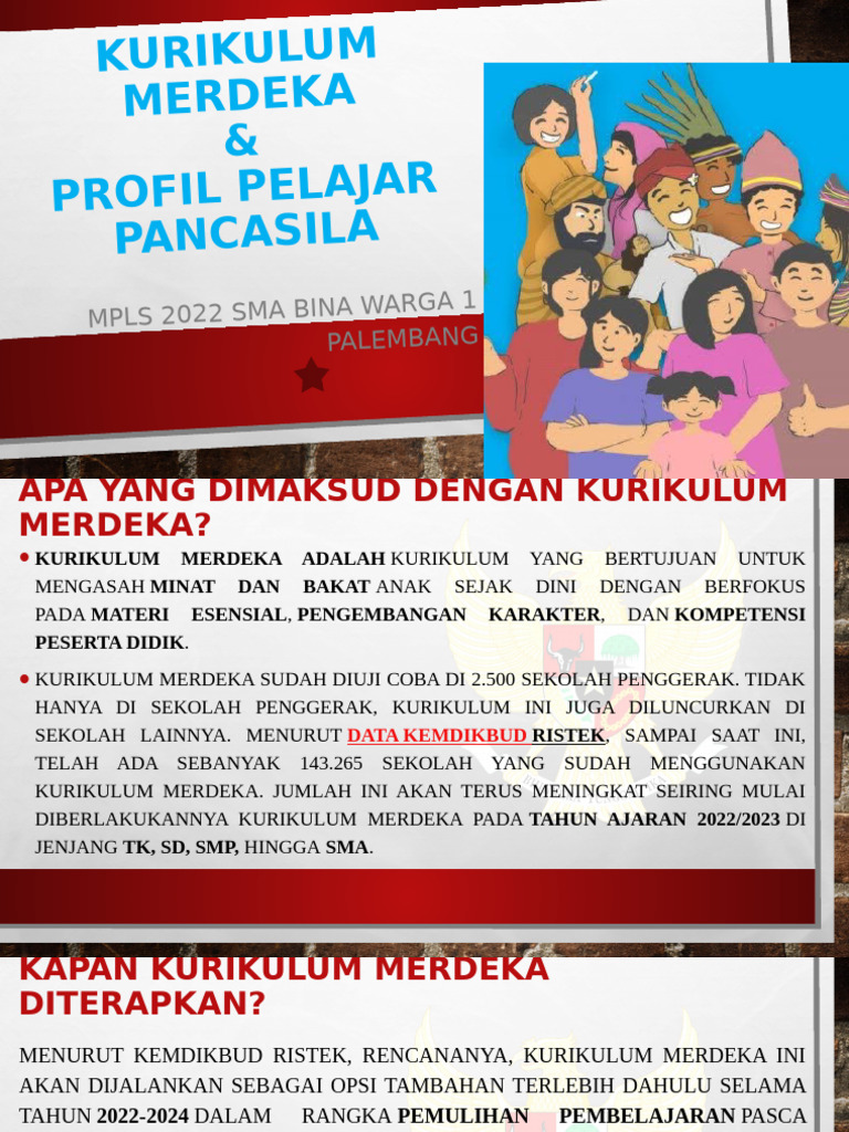 Kurikulum Merdeka Dan Profil Pelajar Pancasila | PDF
