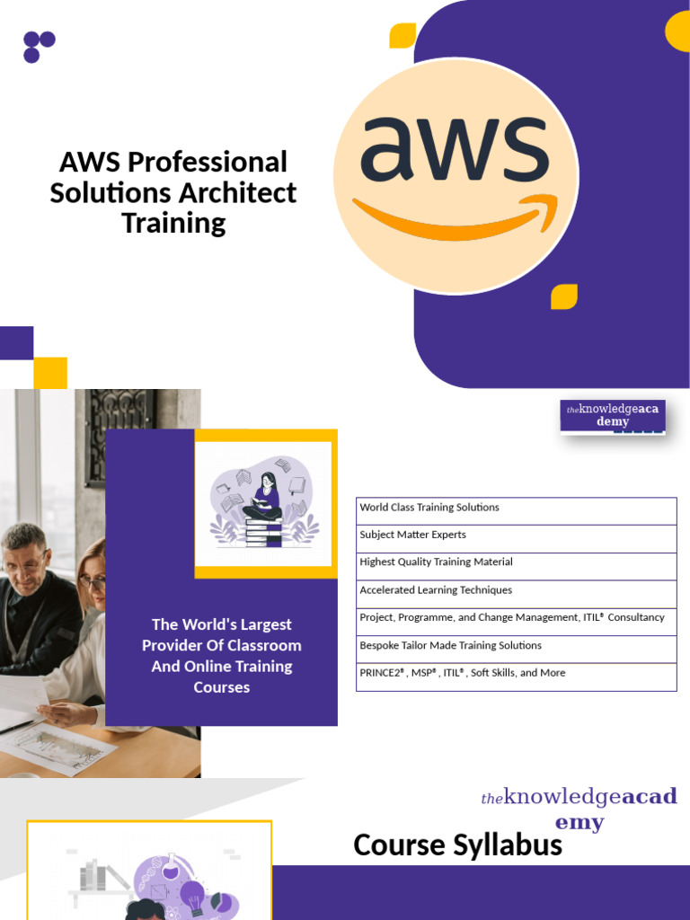 AWS Professional Solutions Architect Training-Trainer | PDF | Domain ...