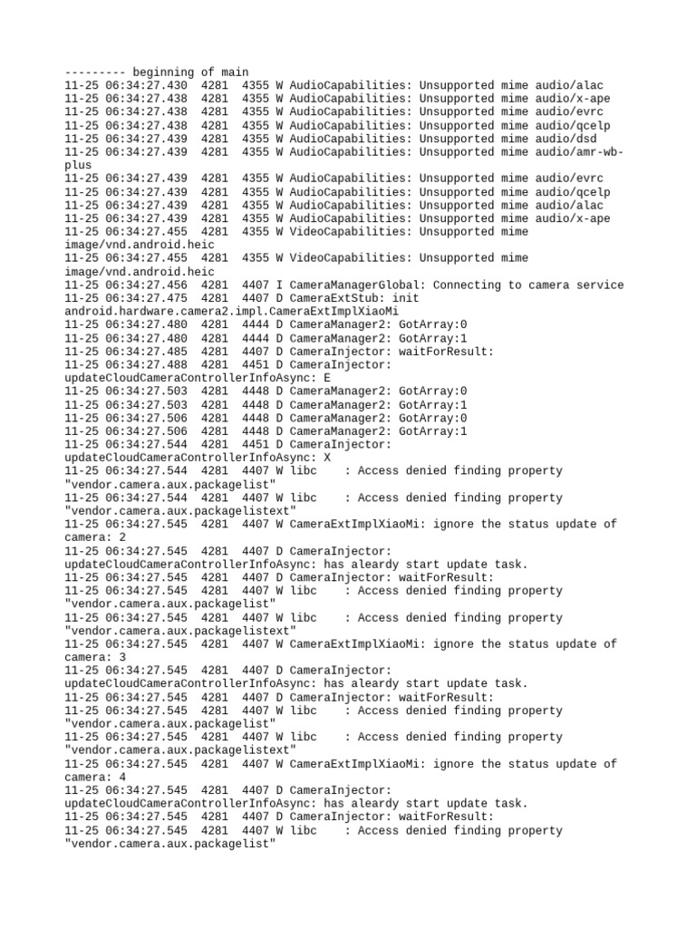Log Cat 1764027267285 | PDF | Computer Science | Software