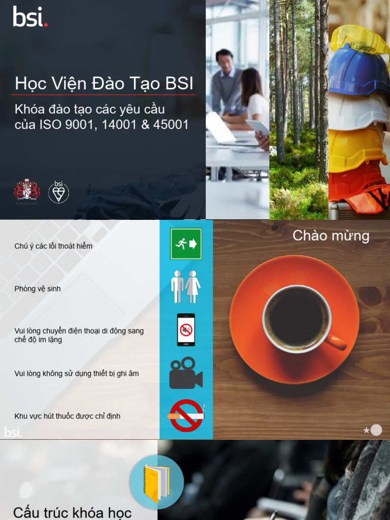Slide_ Nhan Thuc Chung Tich Hop ISO 9k, 14k, 45k_ Mr Thien BSI_ĐT 2024 | PDF