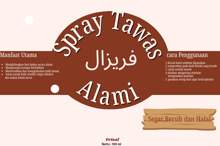 Cokelat Ilustrasi Label Produk Kopi | PDF