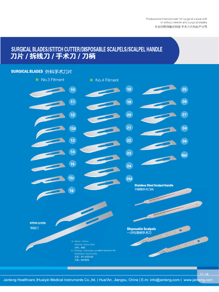 Catalogue Blades | PDF