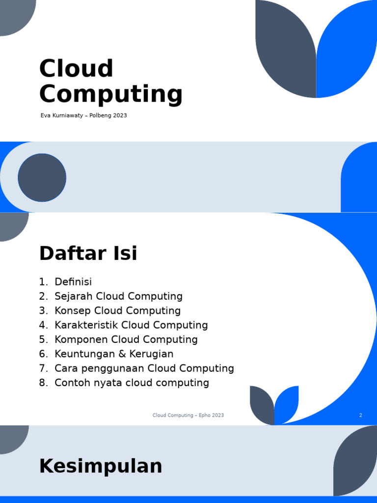 9 Cloud Computing | PDF