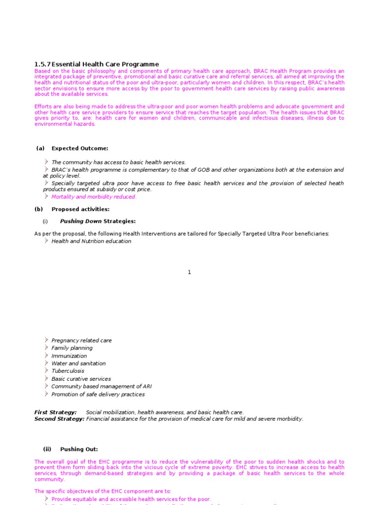 CFPR Wok Plan 2009 For Health | PDF | Poverty | Poverty & Homelessness