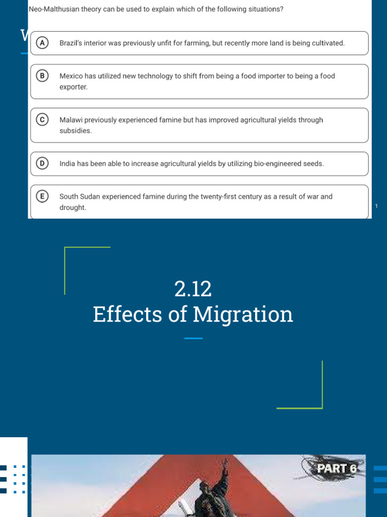 Effects of Migration: Economic, Social, Political | PDF | Immigration ...