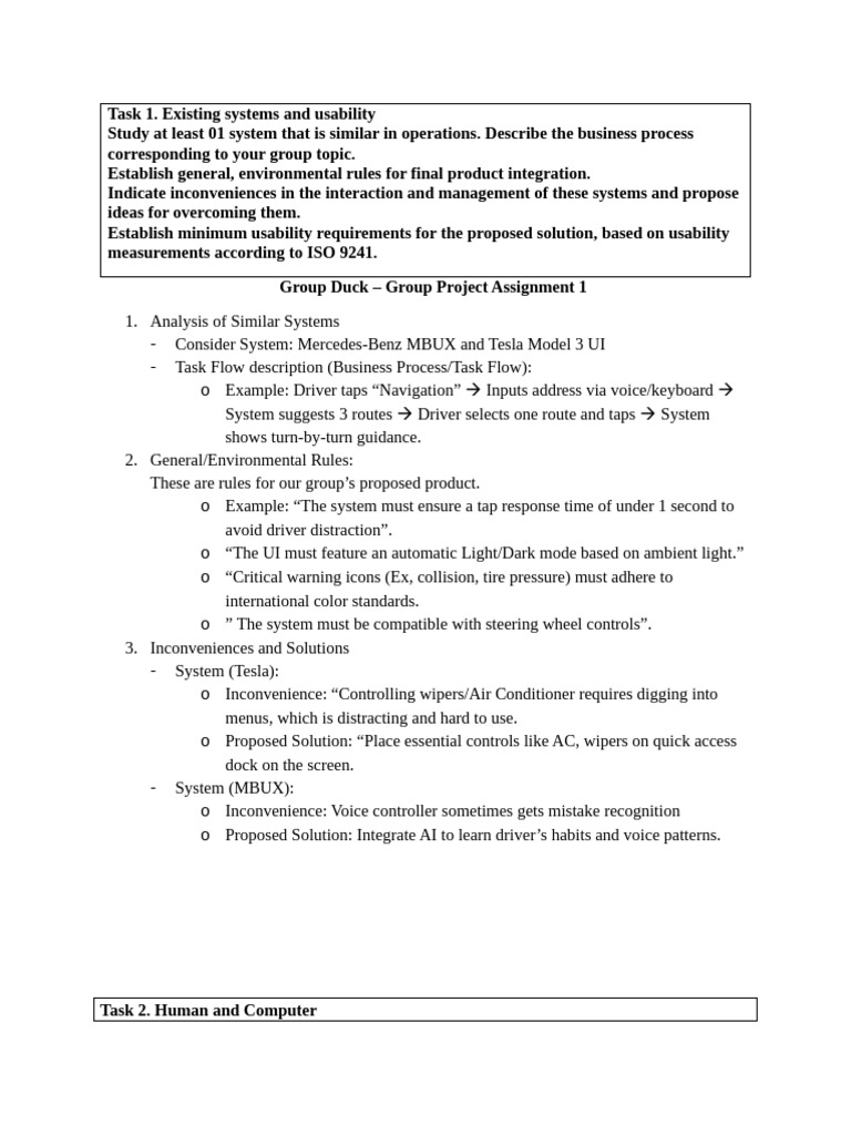 Submission Task1 4 Duck | PDF | User Interface | Computing