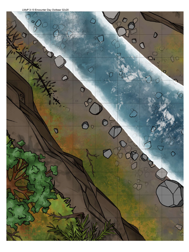 LMoP 3-13 Encounter Day Owlbear 32x20 | PDF