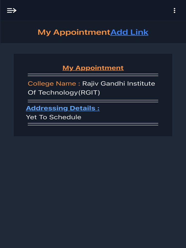 My Appointment List - QSpiders Online | PDF