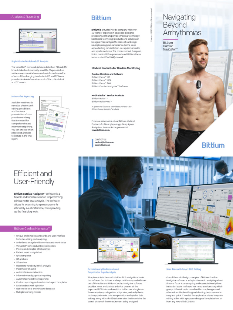 Bittium Cardiac Navigator 2024 02 Web | PDF | Electrocardiography | Heart