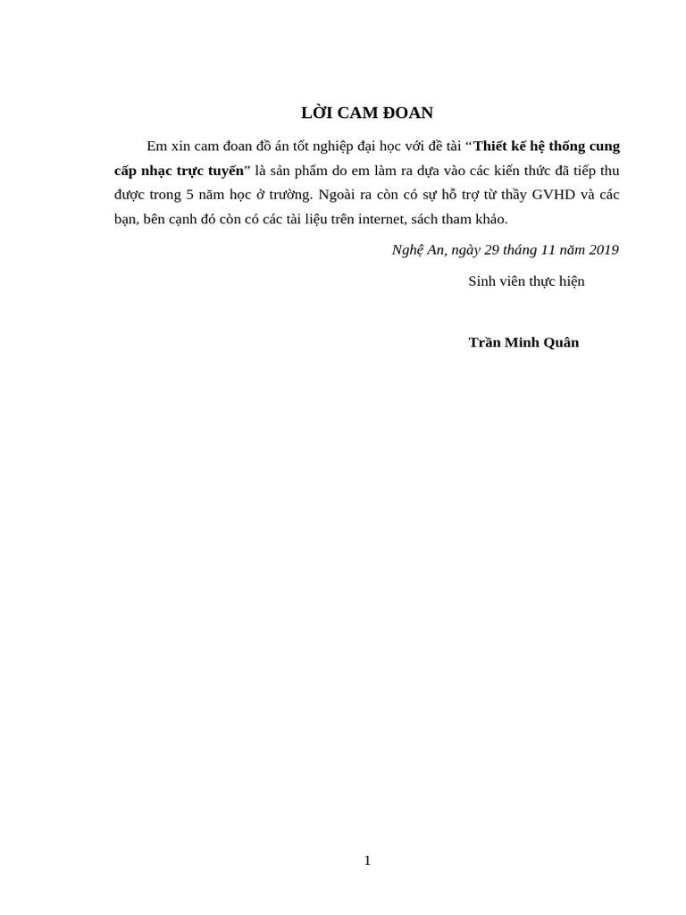 Bao Cao Do An Tot Nghiep | PDF