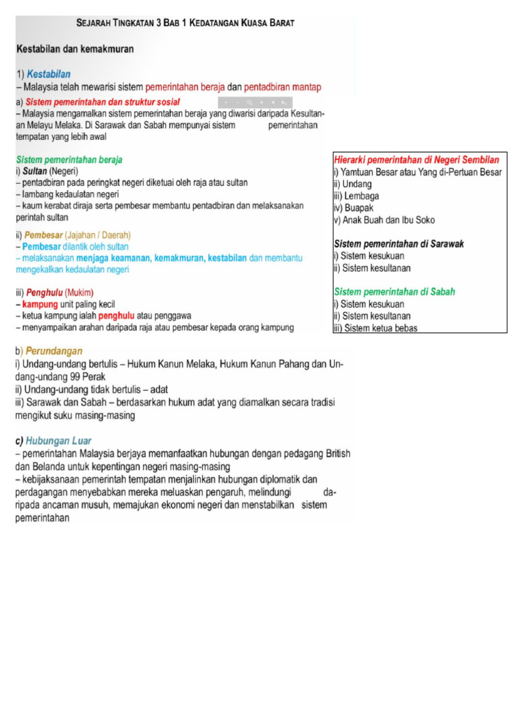 Sejarah Ringkas | PDF
