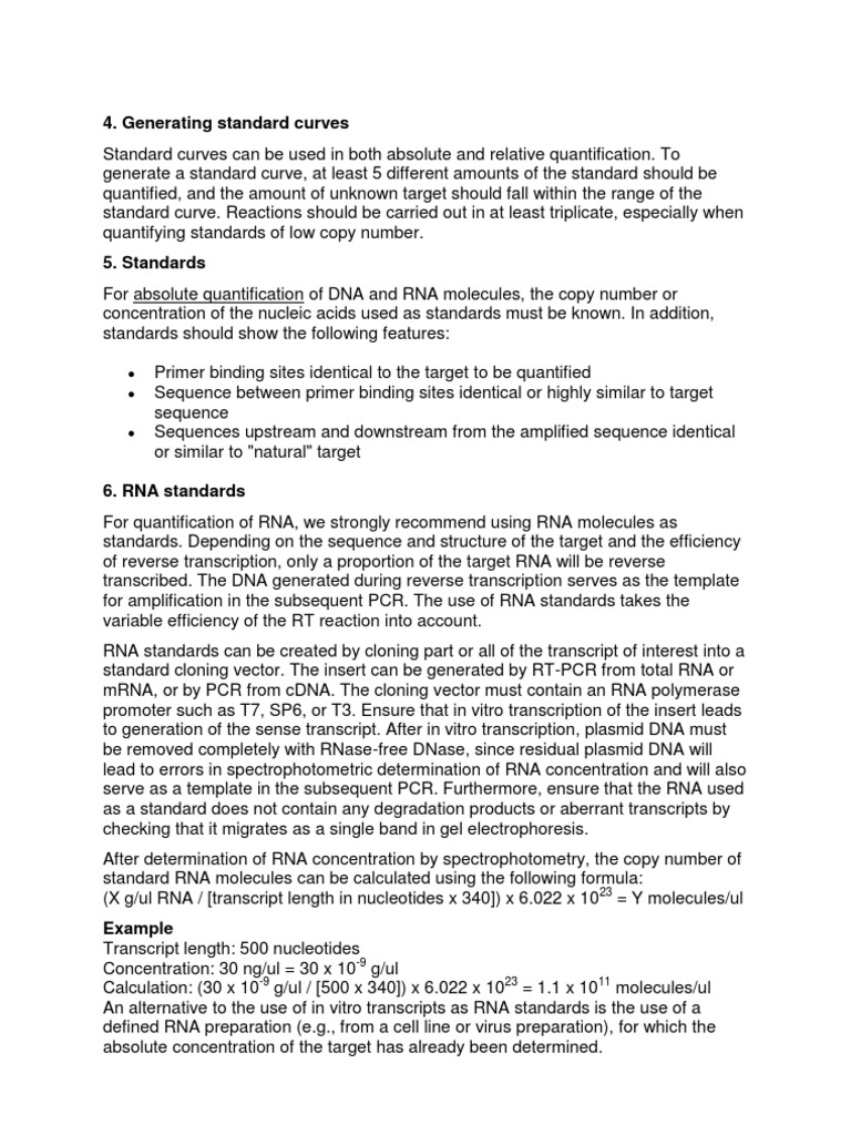 Copy Number Calculation in qPCR | PDF | Primer (Molecular Biology ...