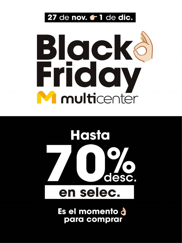 Flyer Black Friday 2025 (1) | PDF | Implementos nacionales | Inicio