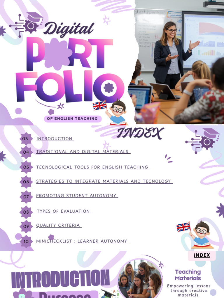 Digital Recourse Portfolio of English Teaching | PDF | Learning ...