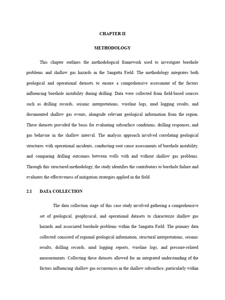 methodology | PDF | Petroleum Reservoir | Geology