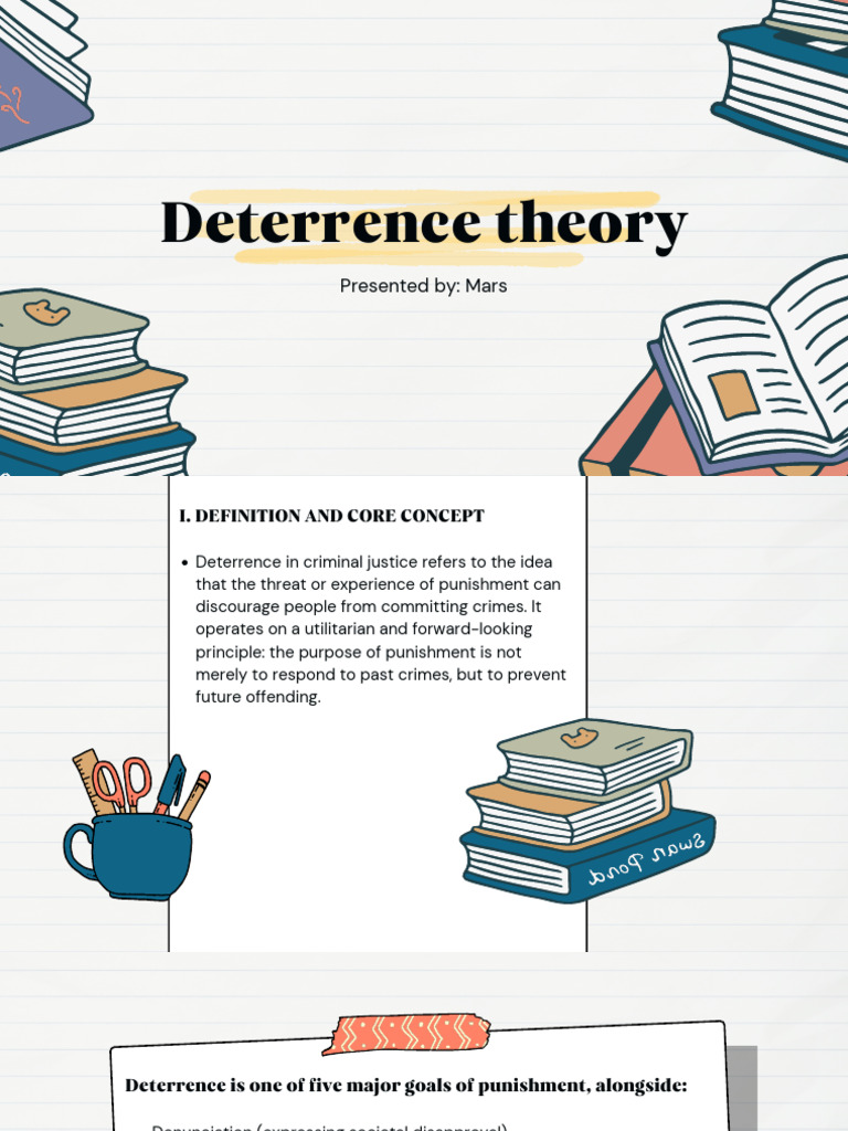Deterrence Theory | PDF | Punishments | Crimes