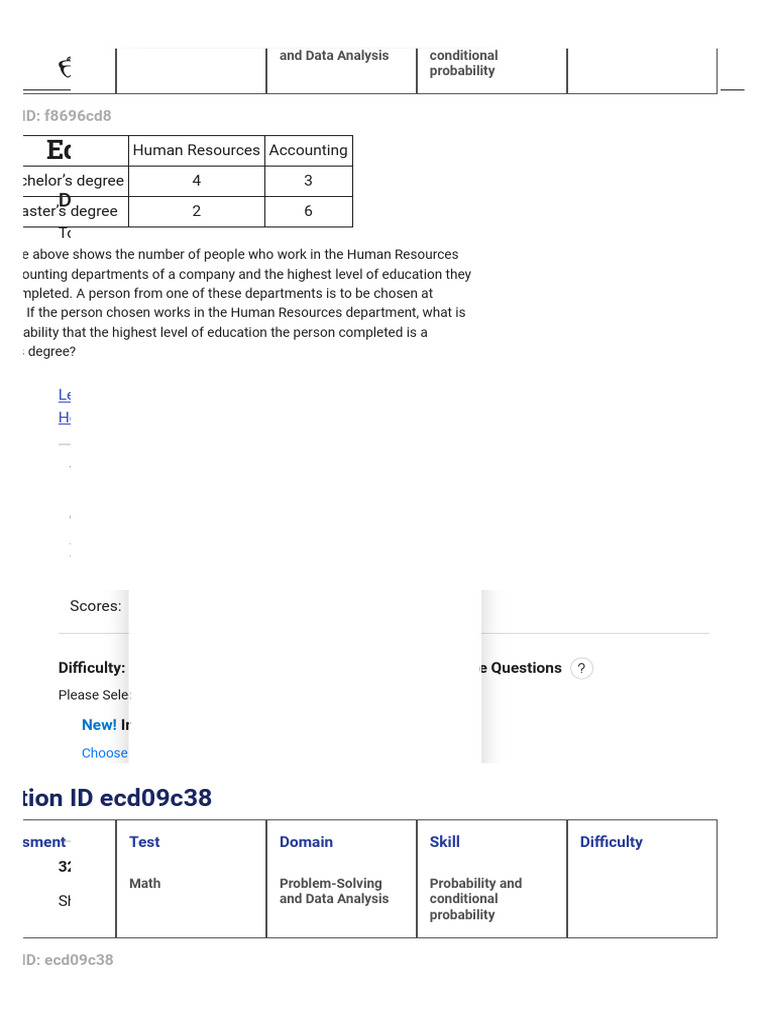 SAT Digital Question Bank Guide | PDF | Sat | Data Analysis