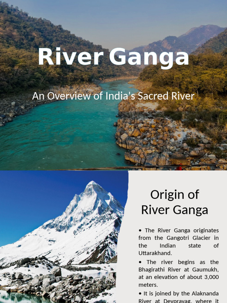 River Ganga Presentation | PDF