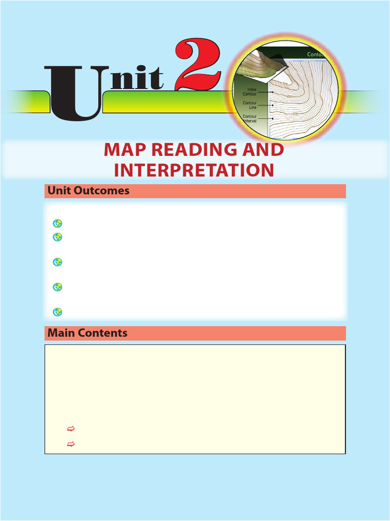 Understanding Contour Maps and Relief | PDF | Contour Line | Map