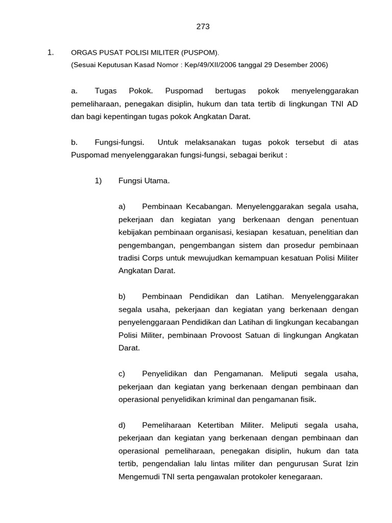 Puspomad | PDF