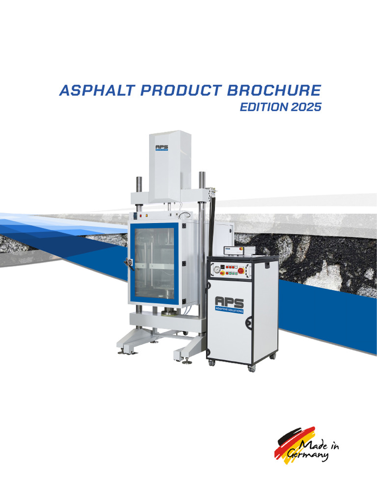 Asphalt Testing Solutions Brochure 2025 | PDF | Stress (Mechanics ...