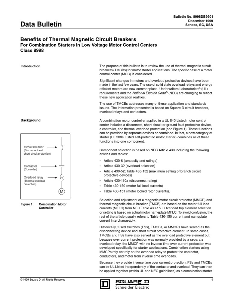 MCC & Contactors | PDF | Relay | Electric Current