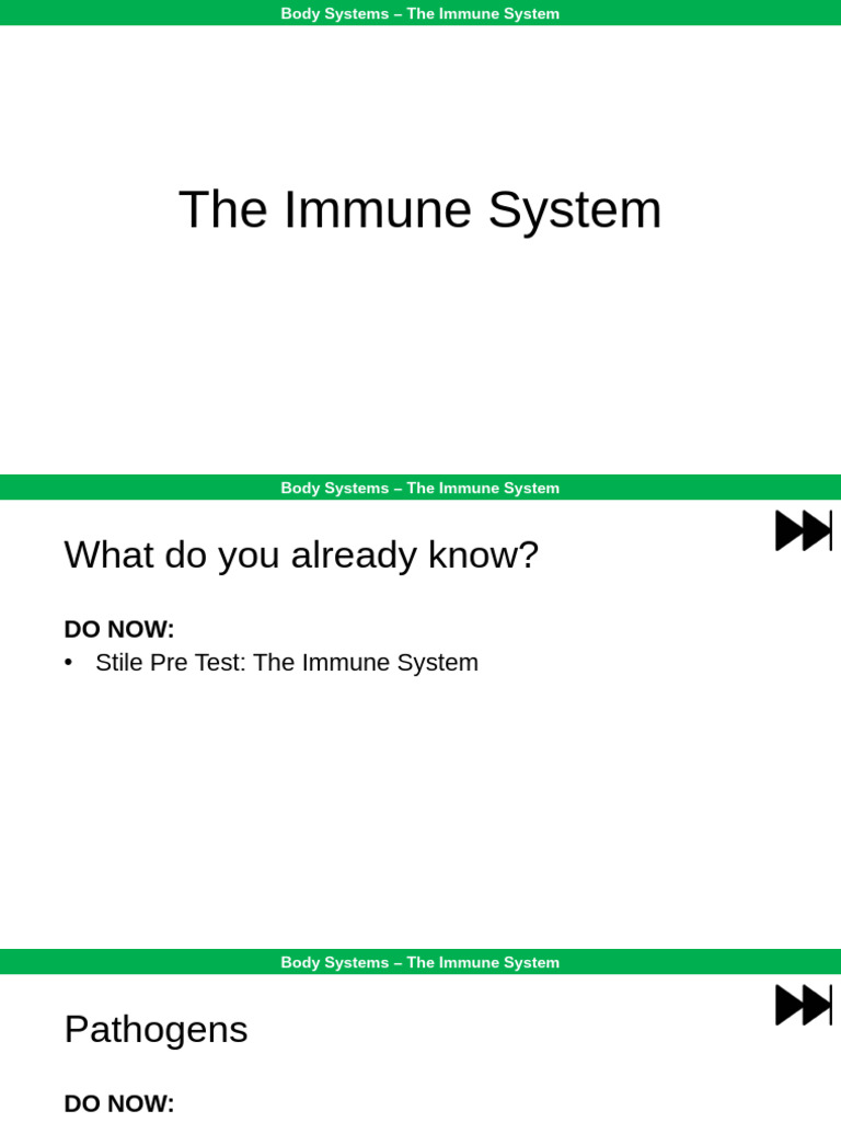 Understanding the Immune System | PDF | Immune System | Infection
