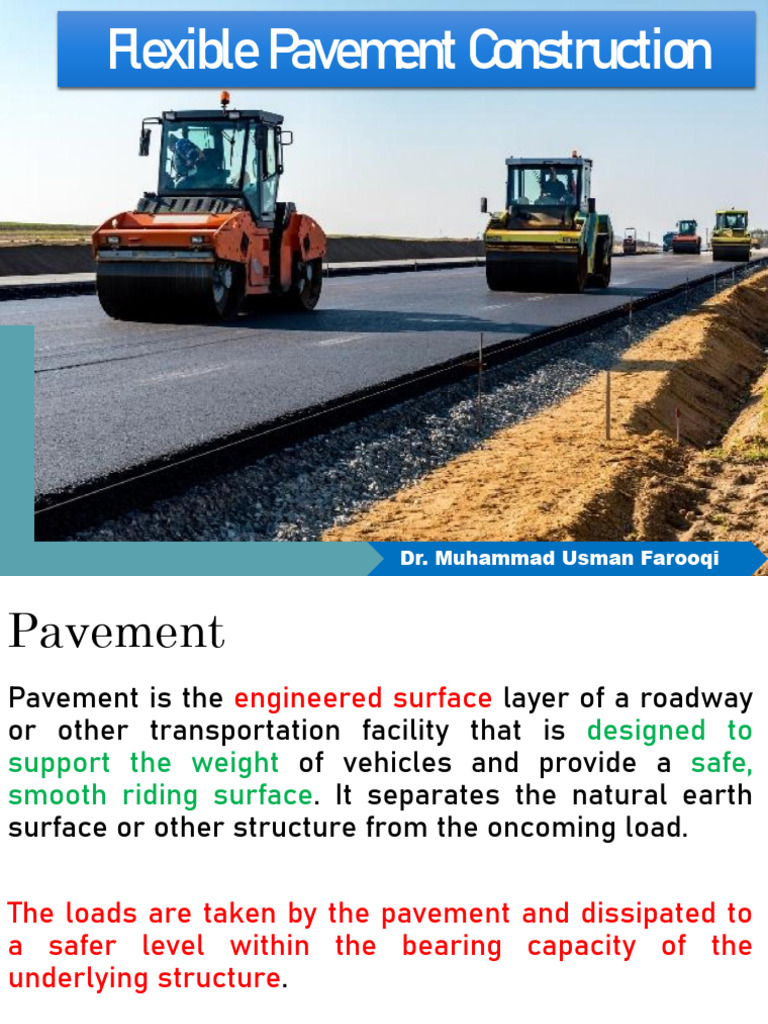 Flexible Pavement Construction Guide | PDF | Road Surface | Civil ...