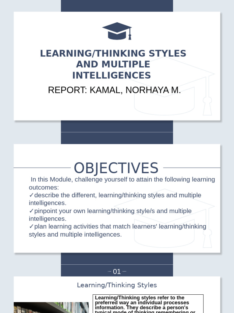 Learning Styles and Multiple Intelligences Guide | PDF | Learning ...