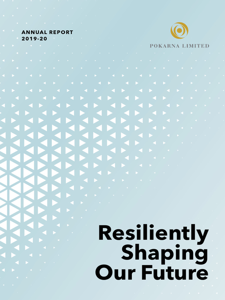 Pokarna Limited Annual Report 2019-20 | PDF | Countertop | Economy Of India
