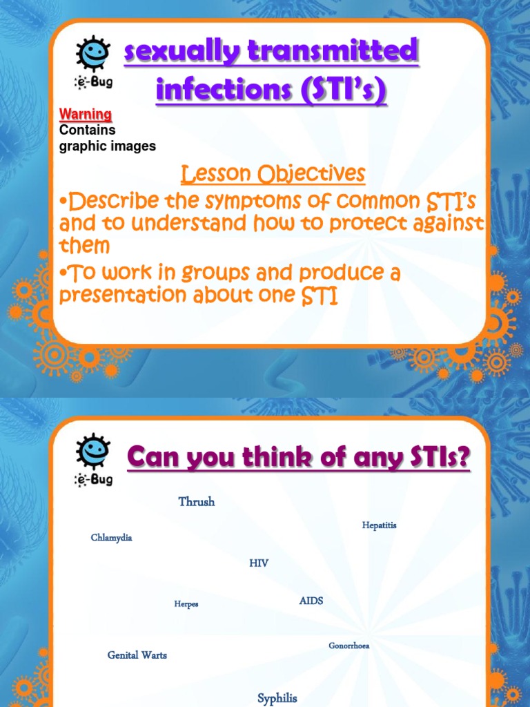 STi Presentation | PDF | Sexually Transmitted Infection | Gynaecologic ...