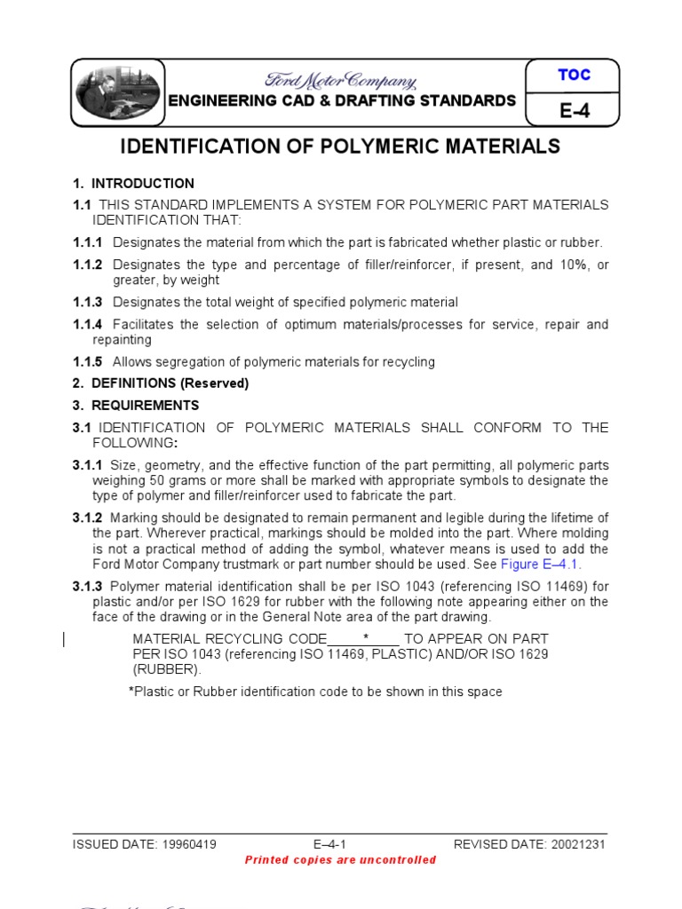 Iso 1043 | PDF | Plastic | Polymers