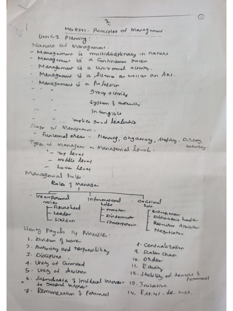 Principles of Management | PDF