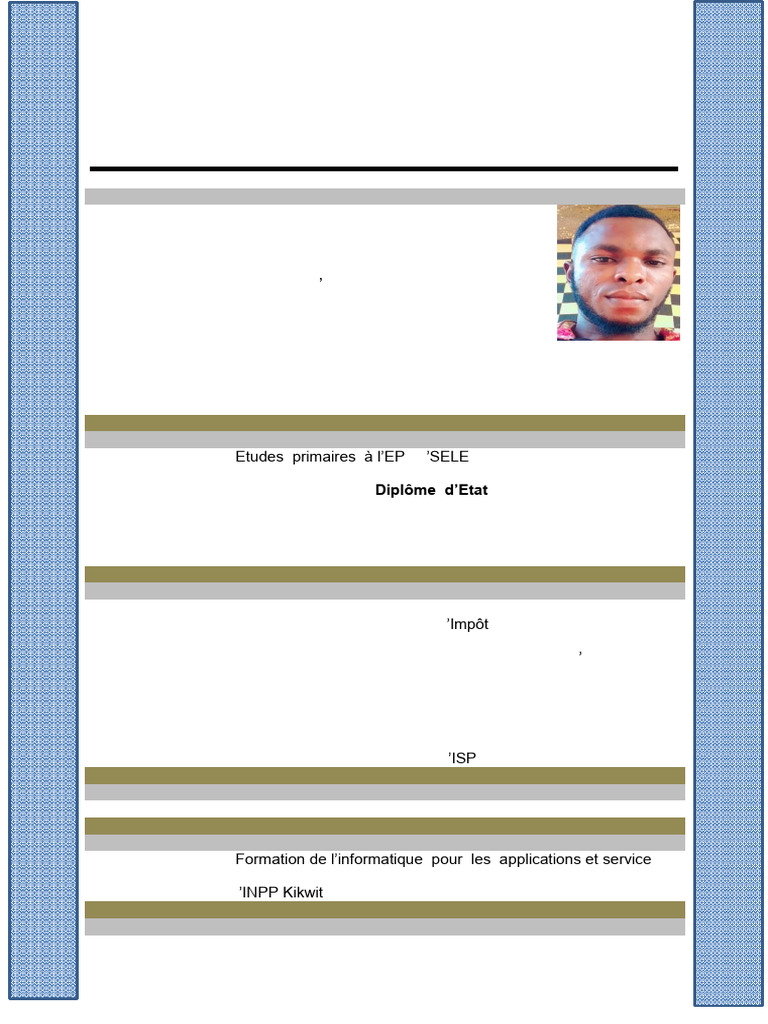 Curriculum Vitae Matenga | PDF