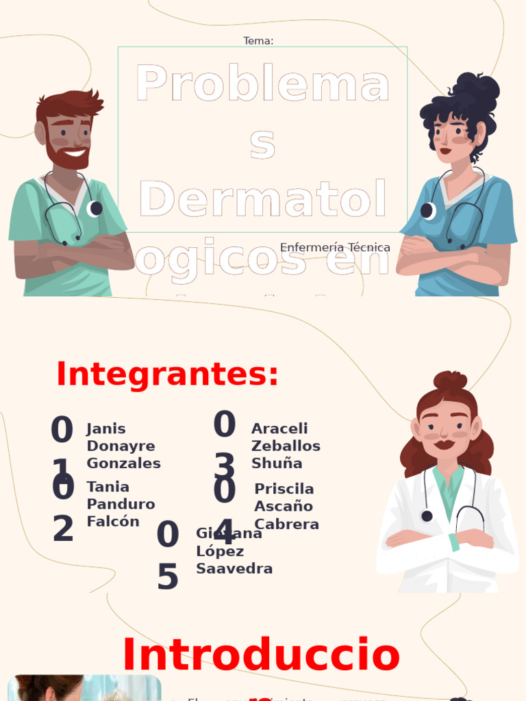 Problemas dermatológicos en adultos mayores | PDF | Piel | Enfermedades ...