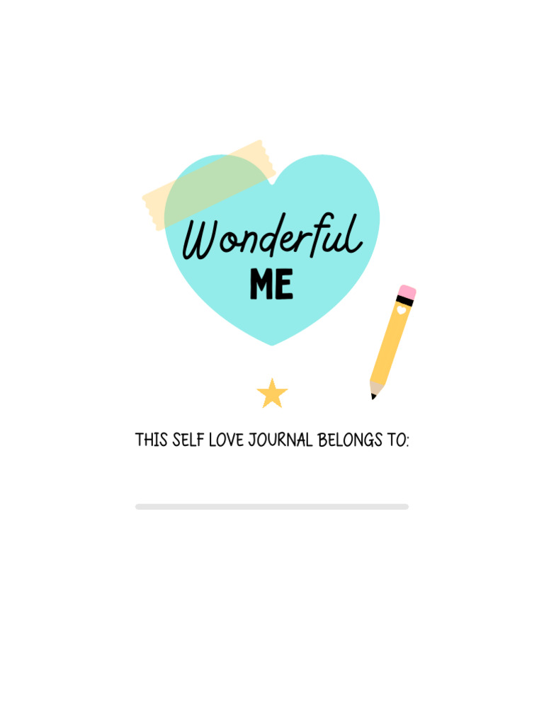Kids Self-Love Journal | PDF