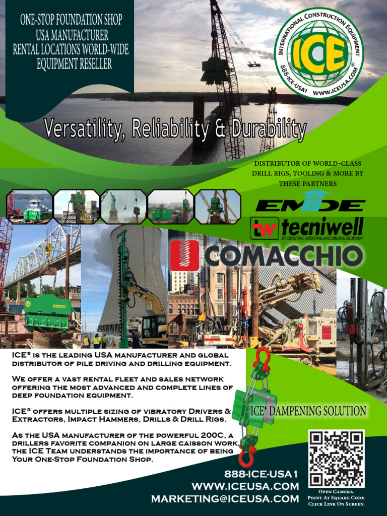 USA's Top Deep Foundation Equipment | PDF | Foundation (Engineering ...