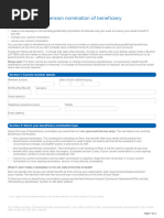 GEPF Nomination Form WP1002 Guide | PDF
