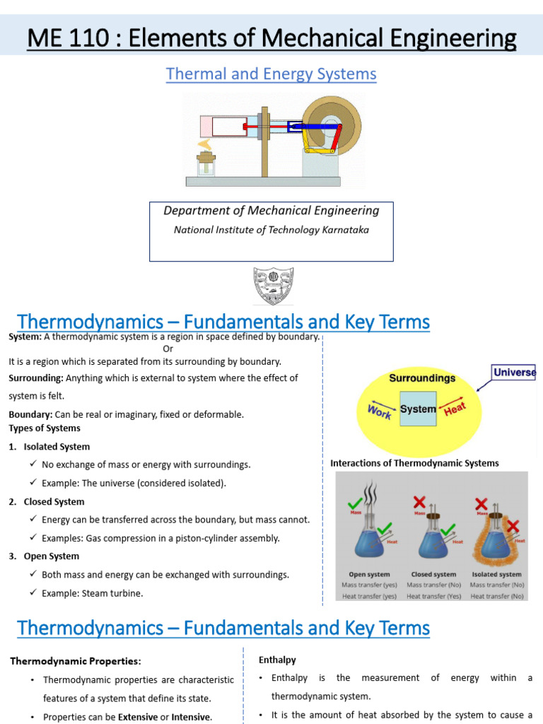 Thermodynamics and Heat Engine Basics | PDF | Internal Combustion ...