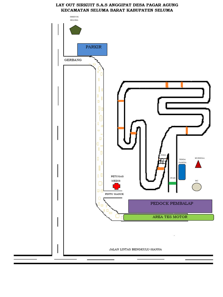 Layout Sirkuit Sas Anggipat-1 | PDF
