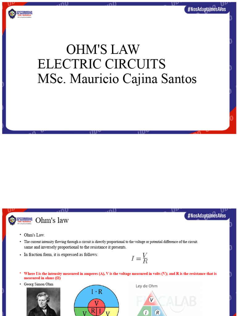 OHM'S LAW SERIES AND PARALLEL CIRCUITS | PDF | Series And Parallel ...