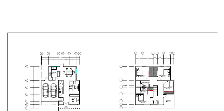 Rumah Minimalis 2 Lantai 2D | PDF