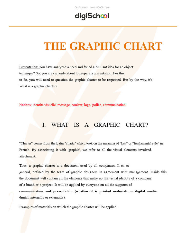 Graphic Charter | PDF | Typography | Logos