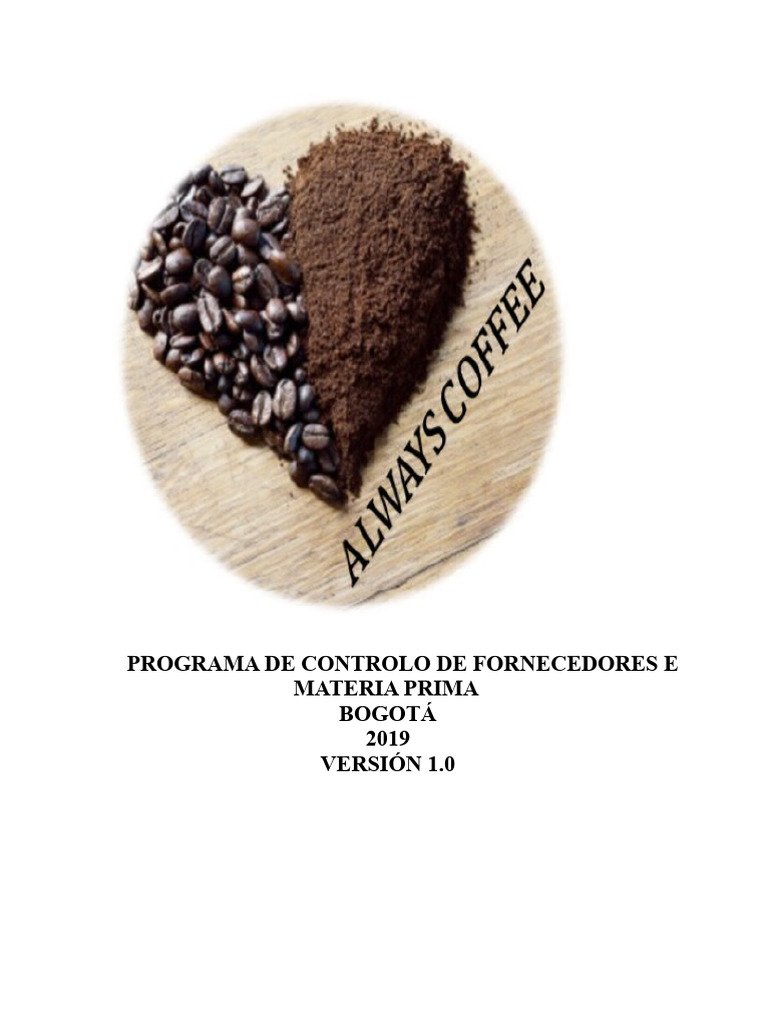 Controle de Fornecedores e Matéria-Prima | PDF | Produção e fabricação